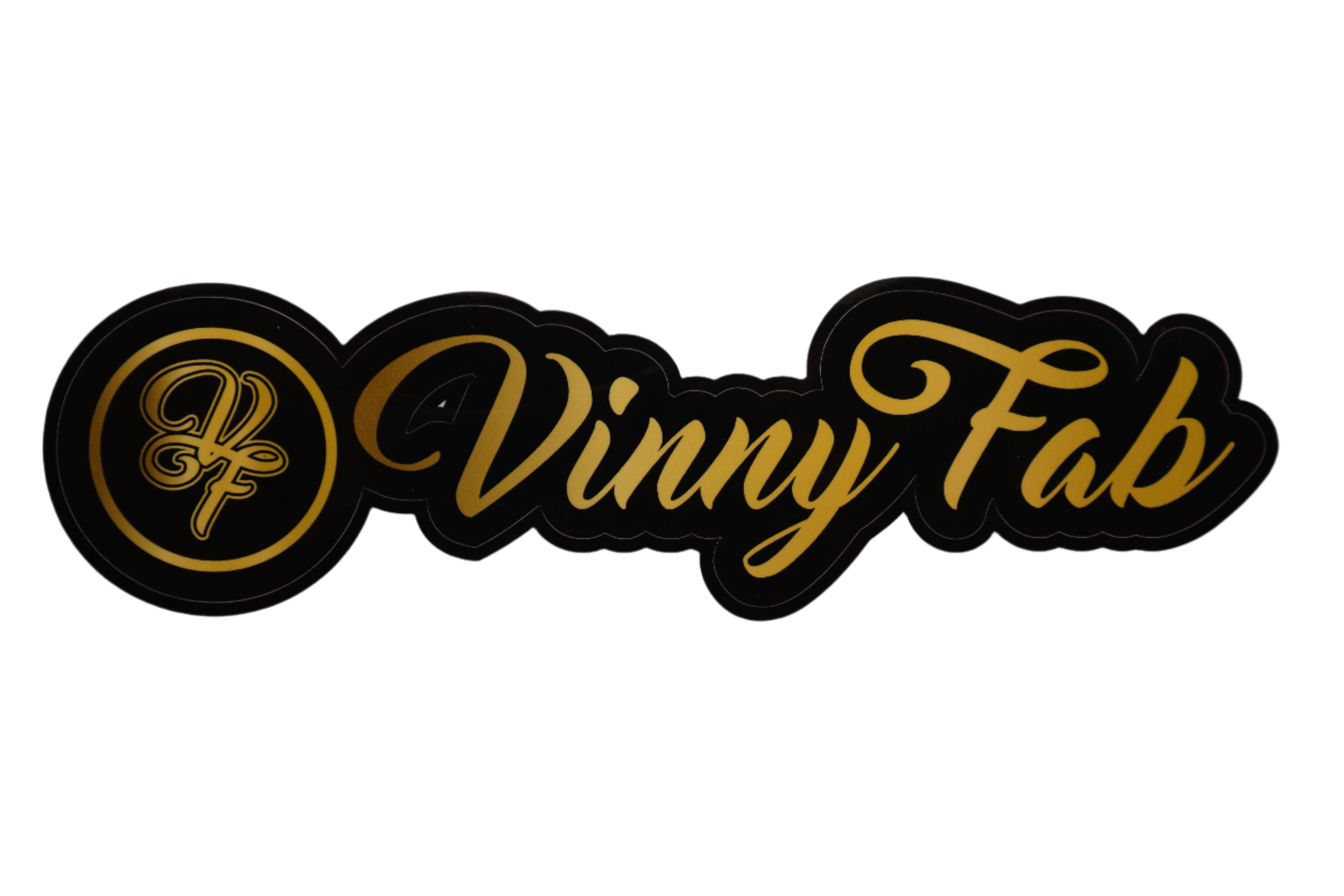 Vinny Fab Logo Sticker | Vinnyfab