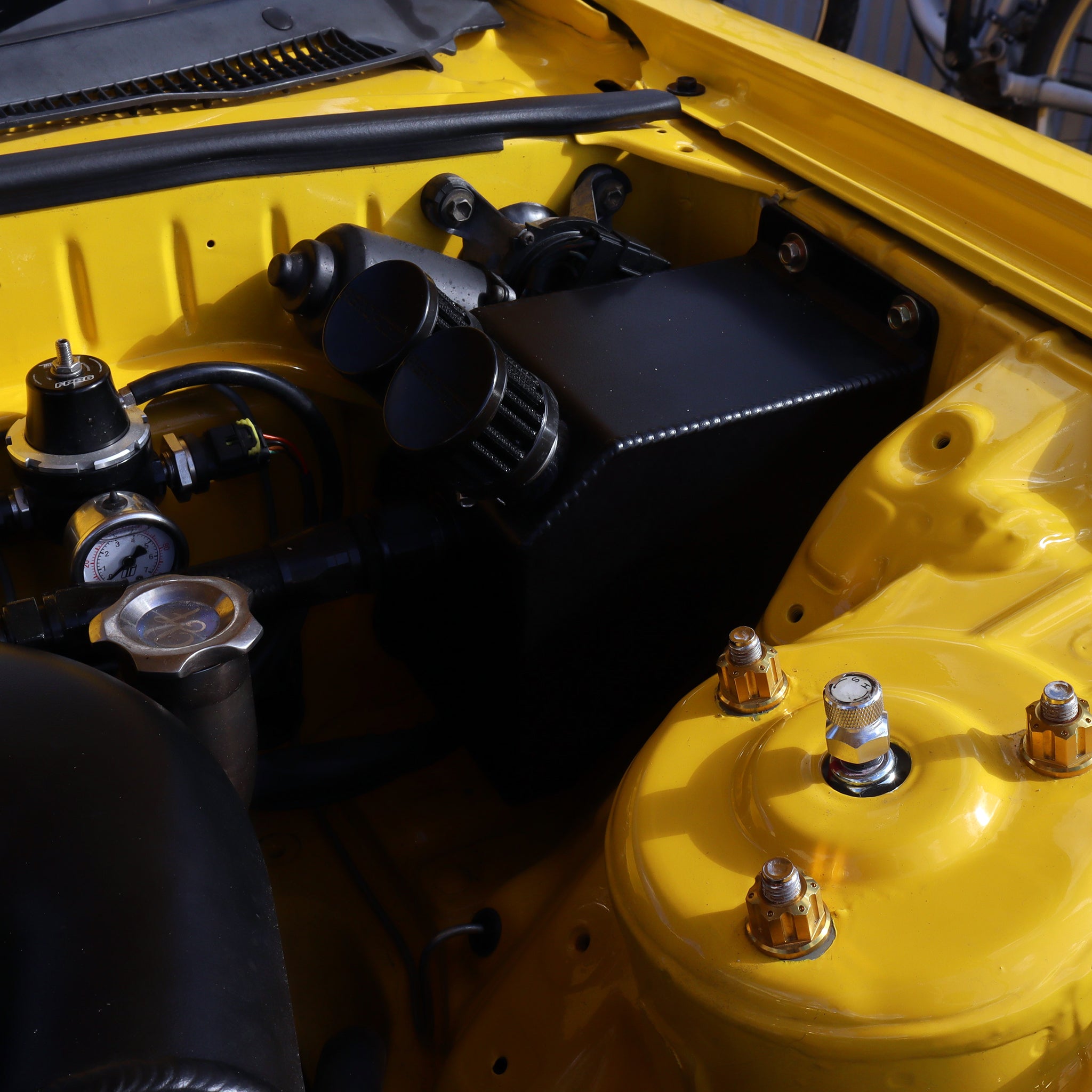 Vinny Fab FD3S RX-7 Baffled Catch Can | 2.2 L ABS Pump Location Fit ...