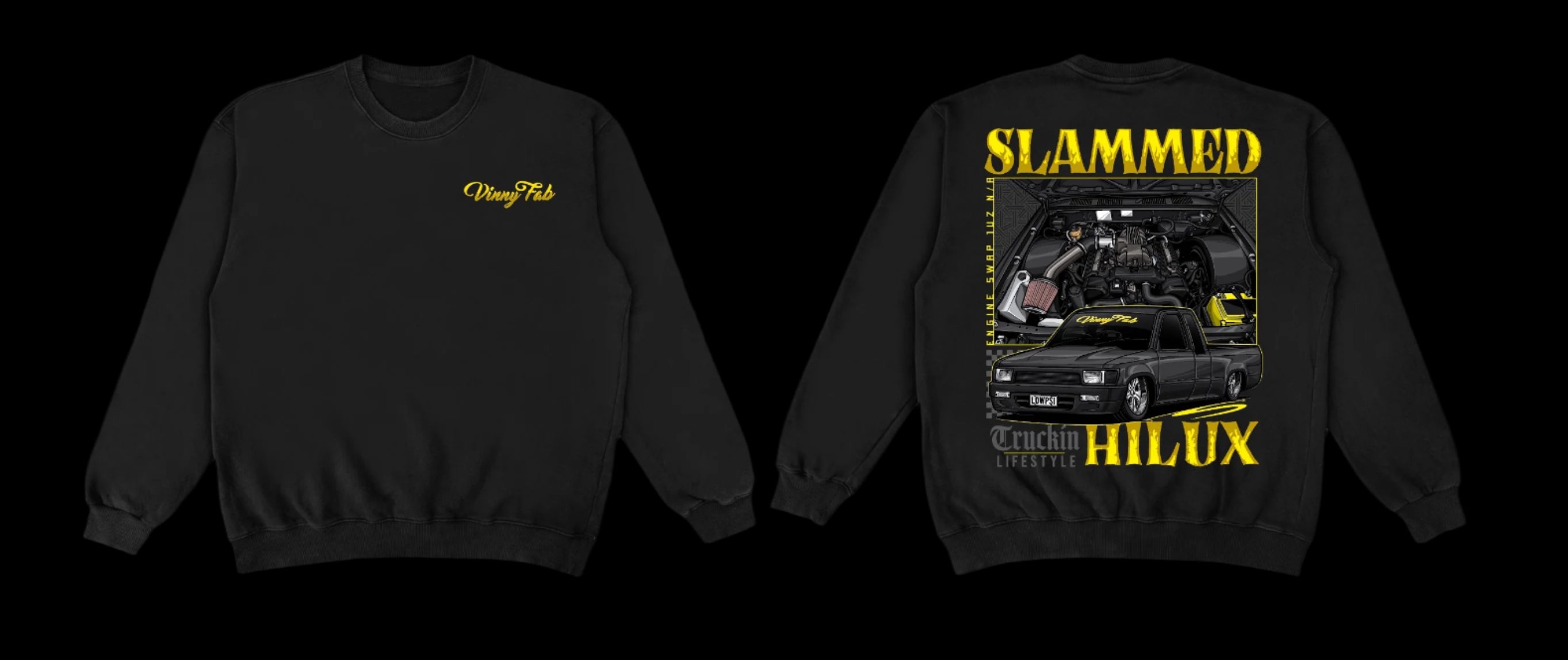 Vinny Fab LOWPSI Hilux Crewneck | Vinnyfab